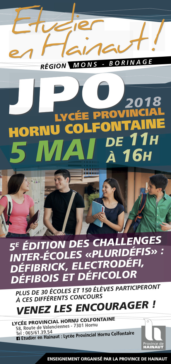 Etudier en Hainaut - Enseignement Provincial